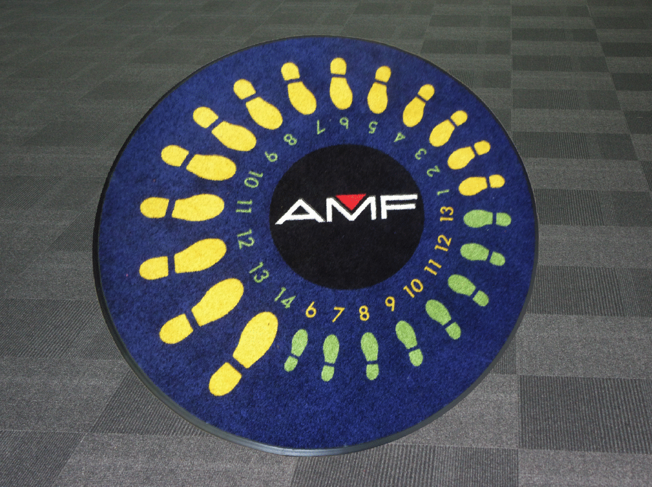 Logo Custom Mats - Round - Self Image