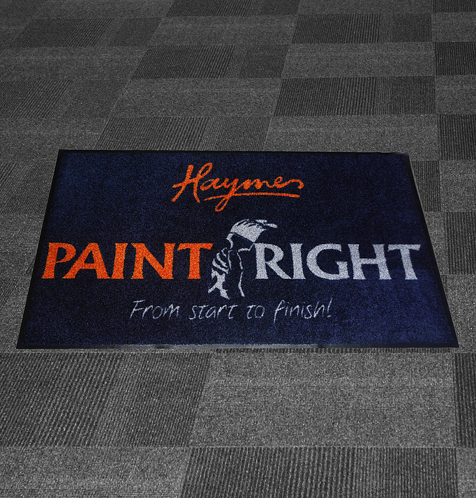 Logo Mats | Commercial Logo Mats | Custom Doormats with Logos - Self Image