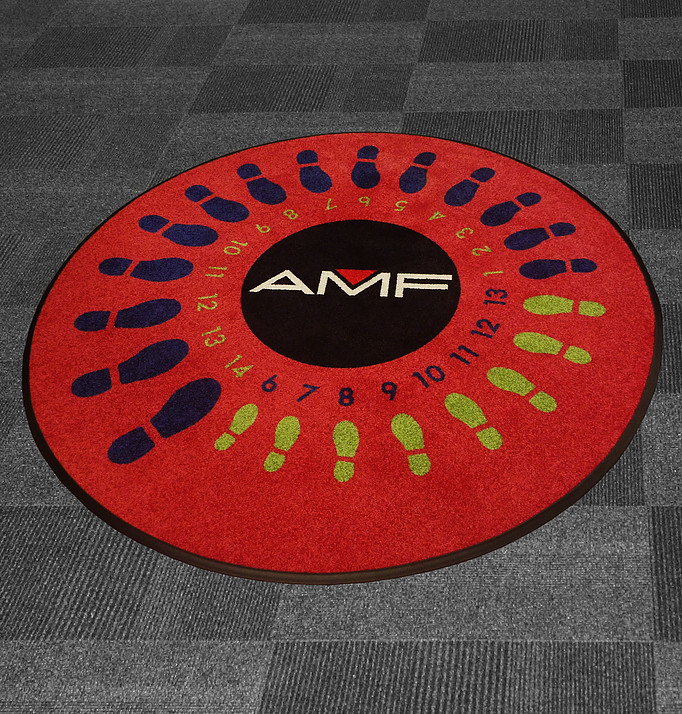 Logo Custom Mats - Round - Self Image